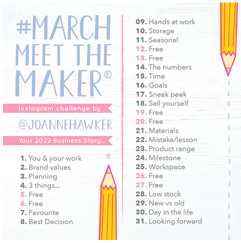 March Meet the Maker 2022 – nobookswereharmed.co.uk